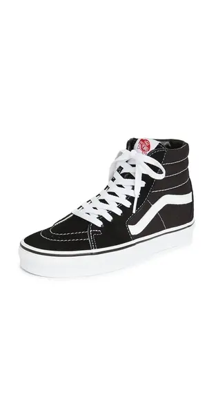 VANS Sk8 High Top Sneakers - Black/black/white