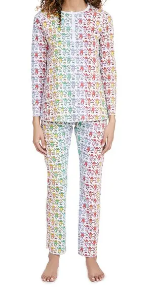 Roller Rabbit Disco Monkey Pajamas
