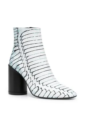 MAISON MARGIELA 90mm Printed Ankle Boots