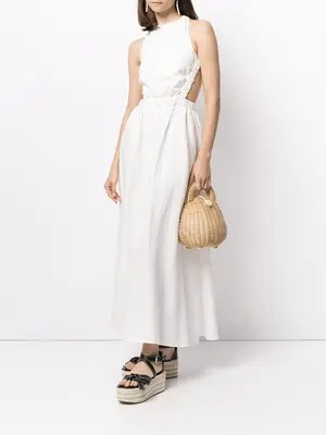 SIR. Alena Linen Maxi Dress