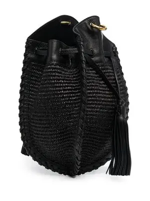 Isabel Marant Radja Woven Bucket Bag