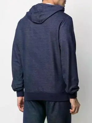 BILLIONAIRE Cotton-blend Hoodie - Blue