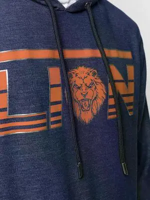 BILLIONAIRE Cotton-blend Hoodie - Blue