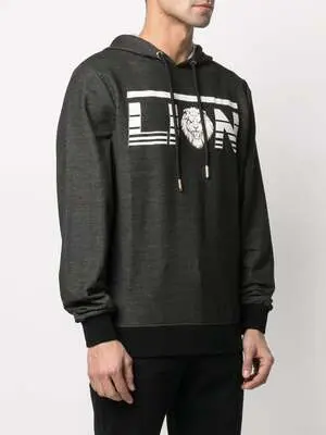 BILLIONAIRE Cotton-blend Hoodie - Black