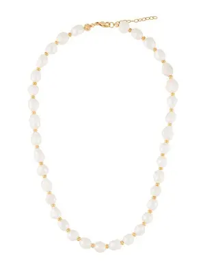 NIALAYA JEWELRY Freshwater Pearl Choker - White
