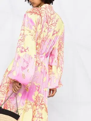 Stella McCartney Coral-print Maxi-dress