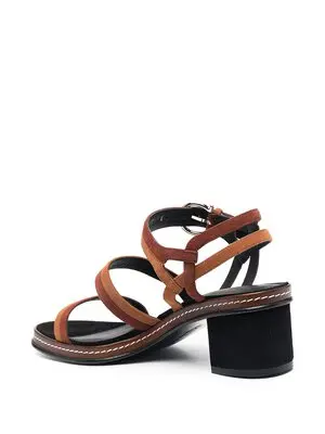 FERRAGAMO Two-tone Leather Sandals
