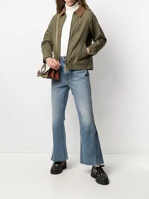 Barbour Corduroy Collar Bomber Jacket