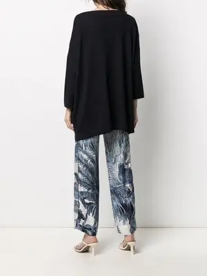 DANIELA GREGIS Boat Neck Knit Jumper