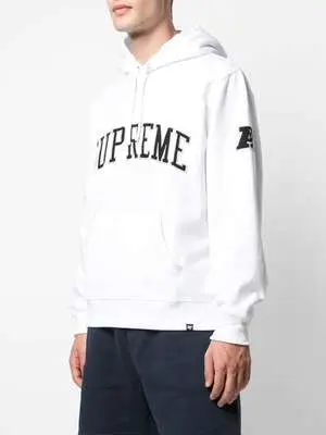 Supreme Raiders 47 Logo-print Hoodie - White