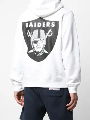Supreme Raiders 47 Logo-print Hoodie - White