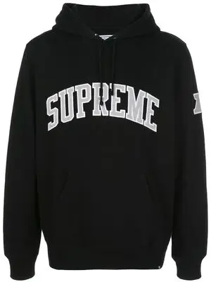 Supreme X Nfl X Raiders '47 Hoodie - Black