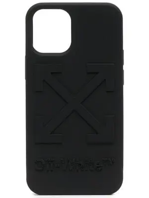 Off-White Arrows-motif Iphone 12 Mini Case - Black