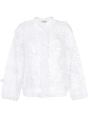 Valentino Garavani Floral Lace Cardigan