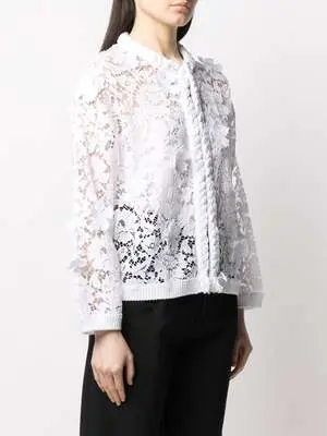 Valentino Garavani Floral Lace Cardigan