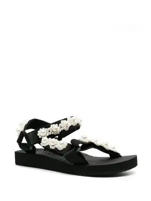 ARIZONA LOVE Trekky Pearl-embellished Sandals