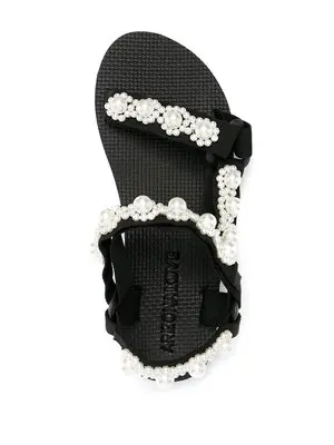 ARIZONA LOVE Trekky Pearl-embellished Sandals