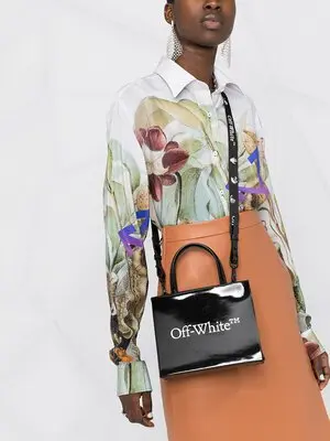 Off-White New Botanical Silk Shirt
