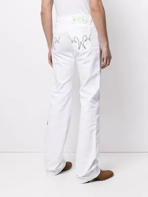 Off-White Western-style Flared Jeans