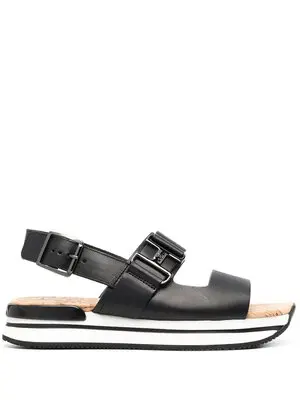 Hogan Flatform Sandals