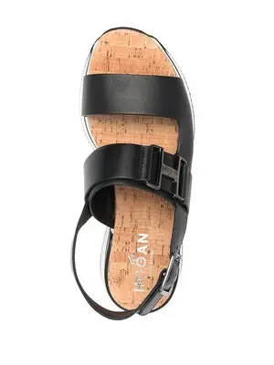Hogan Flatform Sandals