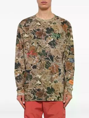 Heron Preston X Carhartt Wip Leaf Print Top - Green