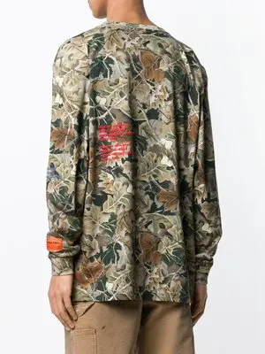 Heron Preston X Carhartt Wip Leaf Print Top
