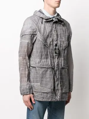 Stone Island Abstract-print Lightweight Jacket