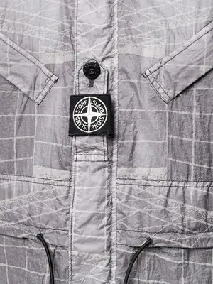 Stone Island Abstract-print Lightweight Jacket