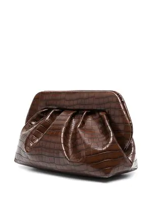 THEMOIRE Bios Vegan Croco Clutch Bag