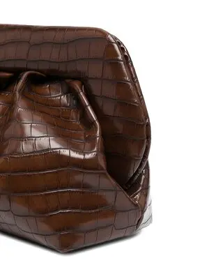 THEMOIRE Bios Vegan Croco Clutch Bag