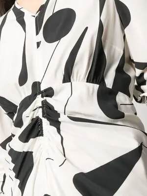 Isabel Marant Albi Abstract-print Dress