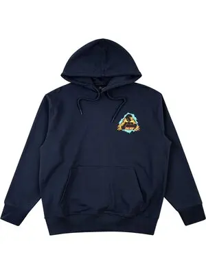 PALACE Tri-ripper Logo-print Hoodie - Blue