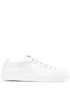 Agl Elasticated Ankle Low-top Sneakers - White