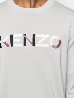 Kenzo Logo-embroidered Jumper