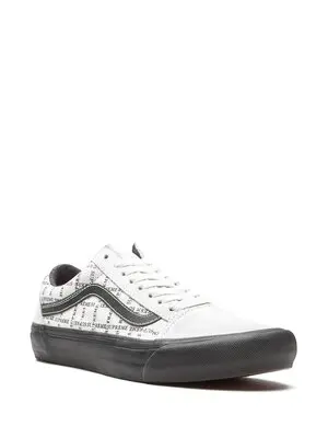 VANS X Supreme Old Skool Pro Grid Sneakers - White