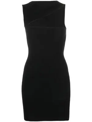 Gauge81 One-shoulder Cut-out Fitted Dress