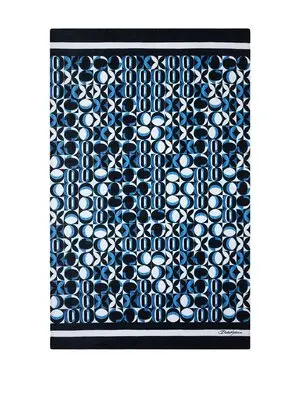 Dolce & Gabbana Geometric-print Beach Towel