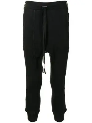 Boris Bidjan Saberi Drop-crotch Track Pants - Black