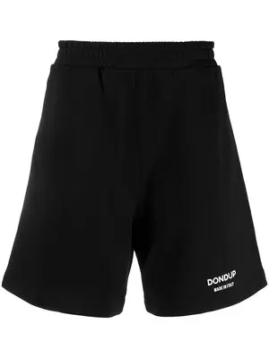DONDUP Logo Print Track Shorts