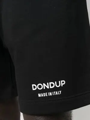 DONDUP Logo Print Track Shorts