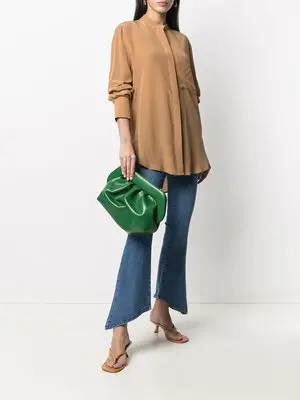 THEMOIRE Bios Leather Clutch Bag