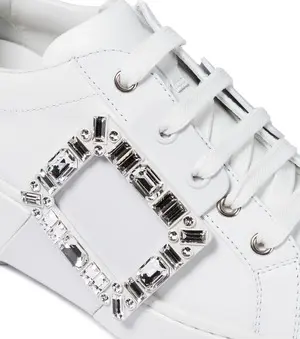 ROGER VIVIER Viv Skate Strass Sneakers