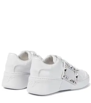 ROGER VIVIER Viv Skate Strass Sneakers