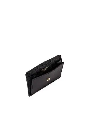 Saint Laurent Leather Wallet - Black