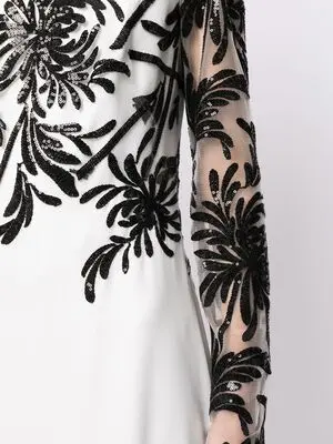 Tadashi Shoji Haruki Long-sleeve Gown