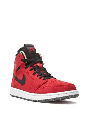 JORDAN 1 Zoom Cmft Suede Sneakers - Red