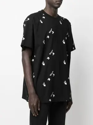 Off-White Swimming Logo-print T-shirt - Black
