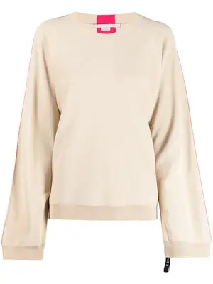 Stella McCartney Single-stripe Rib-trim Jumper