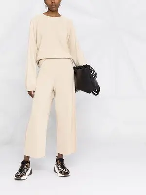 Stella McCartney Single-stripe Rib-trim Jumper